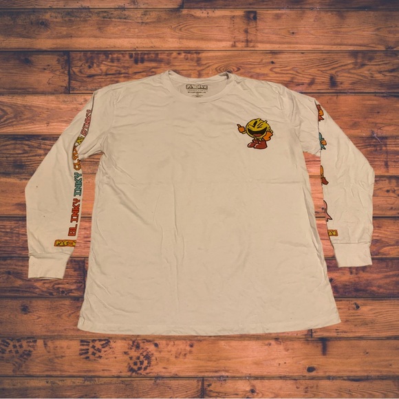 Hot Topic | Shirts | Pacman Vintage Longsleeve Shirt I Love The 8s ...